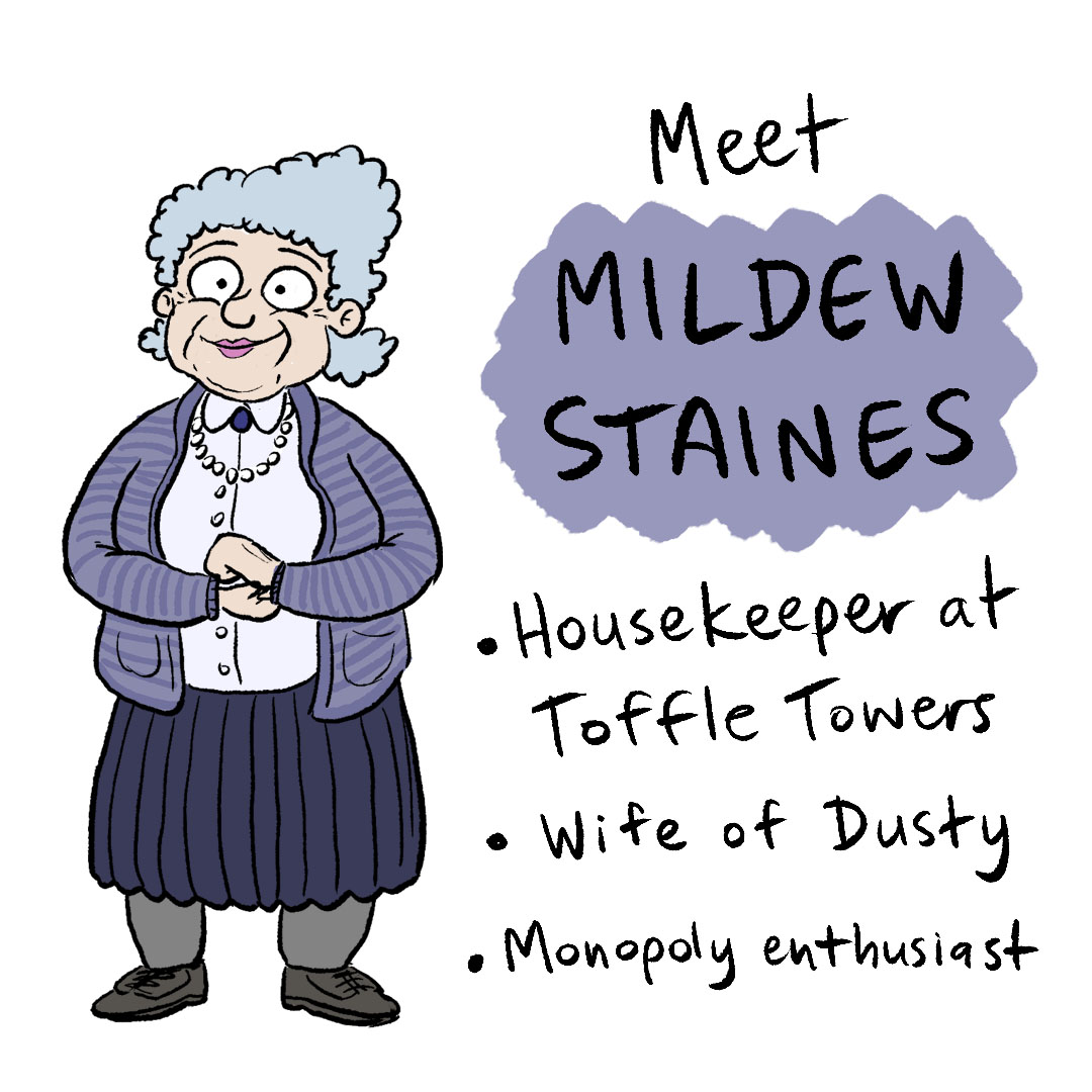 Toffle Towers cast – Mildew – James Foley