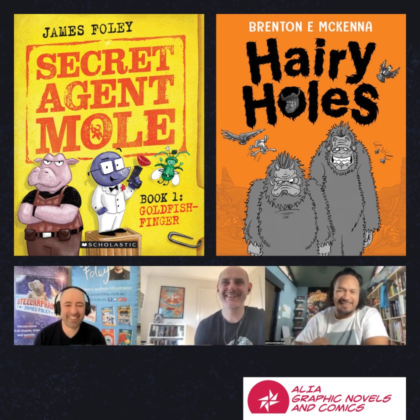 I got to chat with Brenton McKenna for ALIA Graphics – James Foley