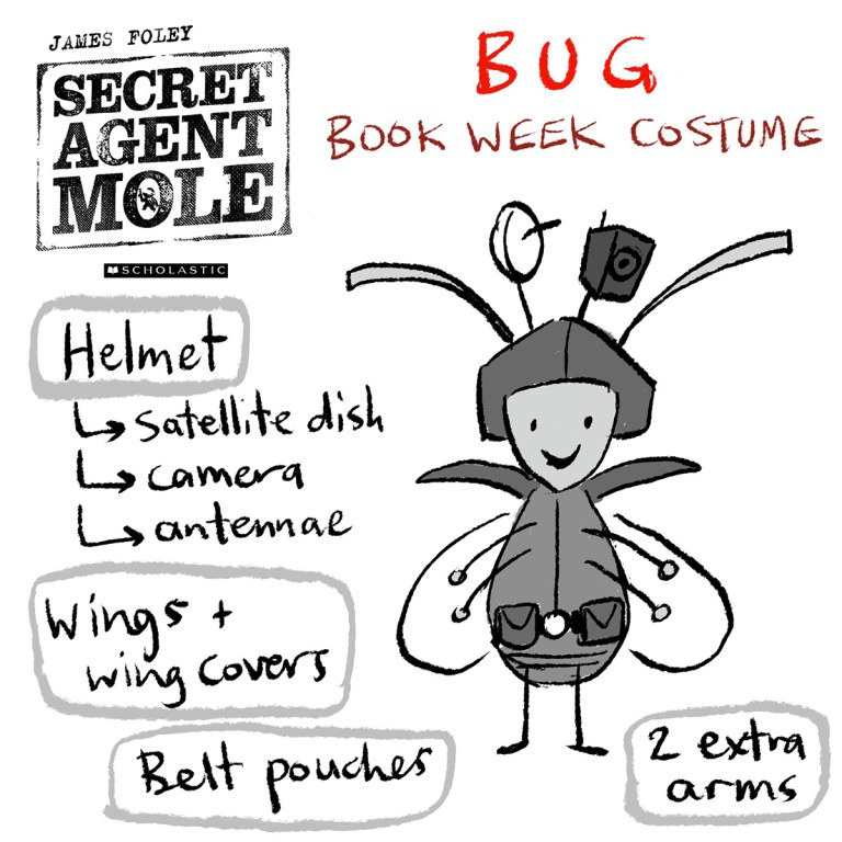 Book Week costume ideas – and free printable masks! – James Foley