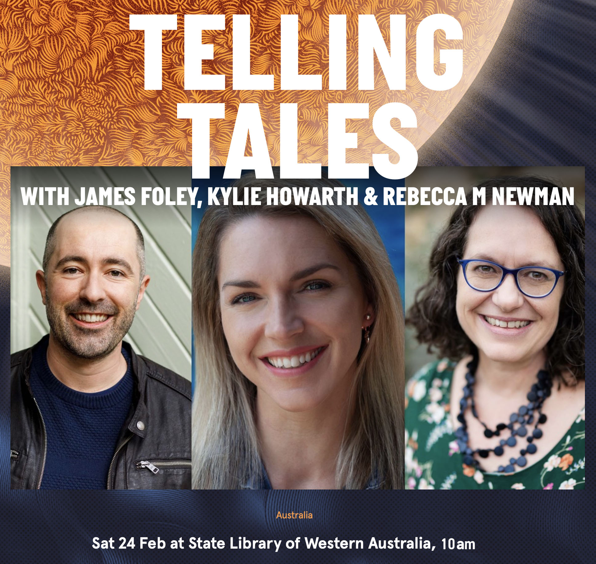 The 2024 Perth Festival Writers’ Weekend program is here! – James Foley