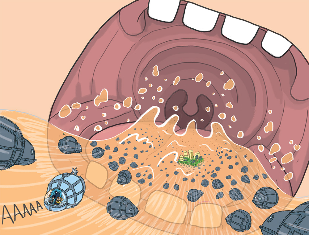 Gastronauts re-released in full COLOUR – James Foley