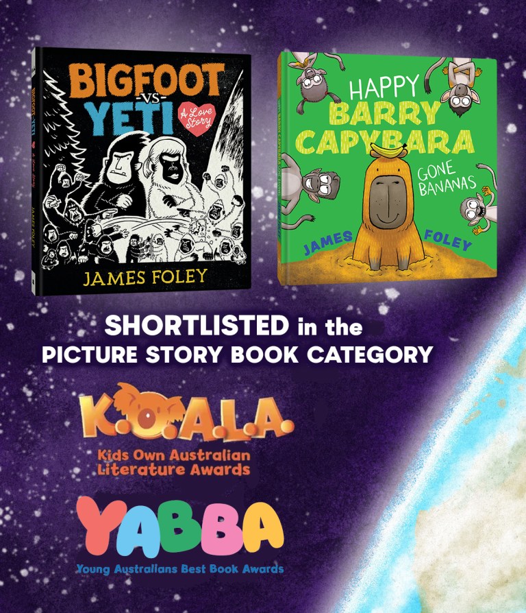 Bigfoot, Yeti and Capybara shortlisted in children’s choice awards ...